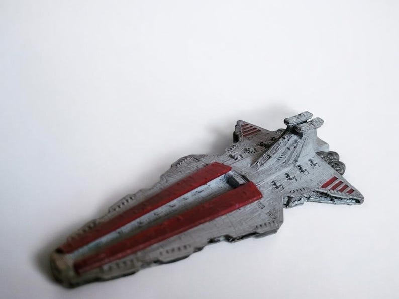 Painted Venator Star Destroyer - Star Wars Armada Miniature - Etsy