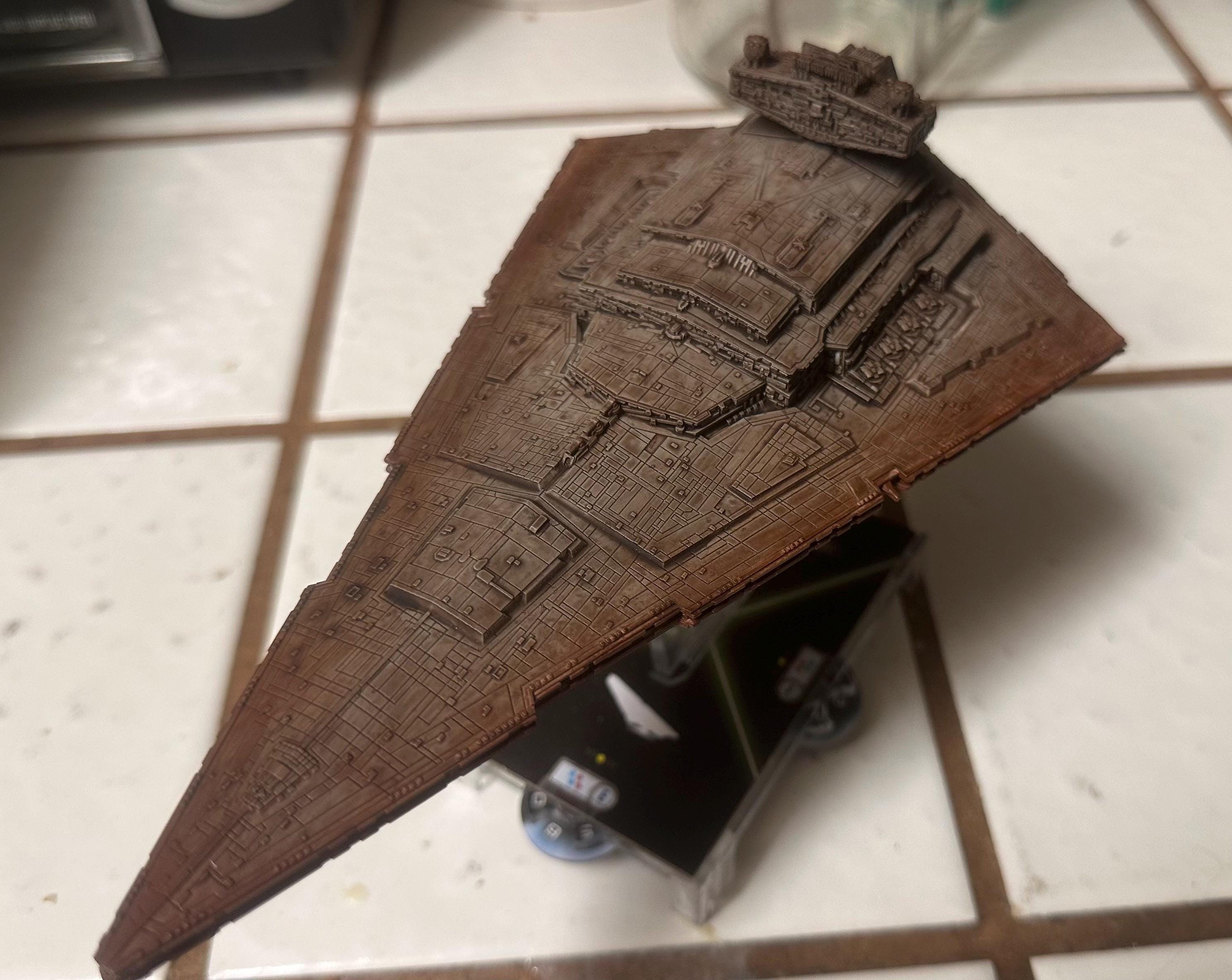 Imperial Star Destroyer - Star Wars Armada Miniature - Etsy