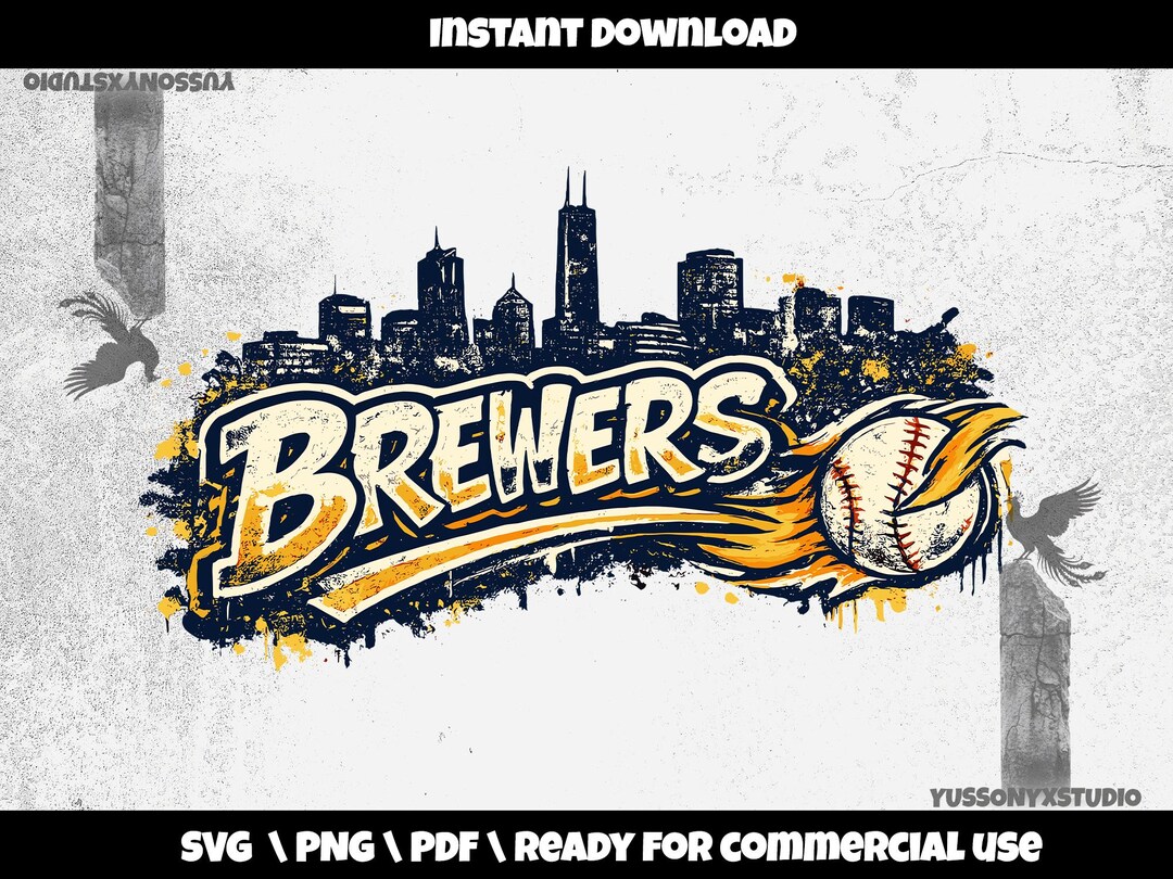 Brewers PNG SVG | Sports Team Cricut File (digital Download) - Etsy