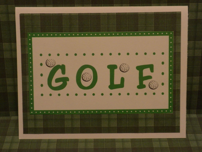 Golf is A Game Note Cards - Etsy