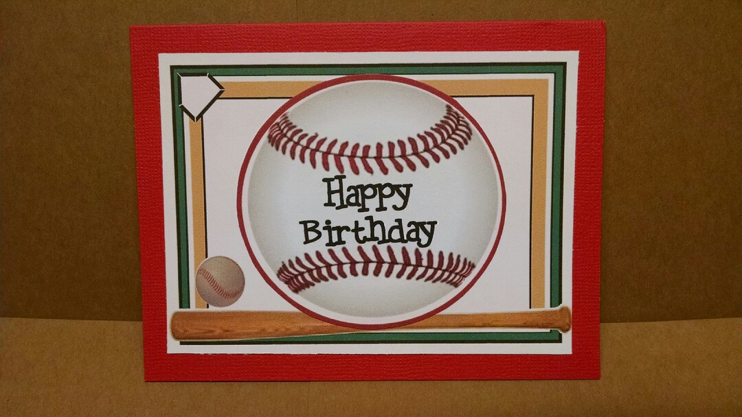 Sports Theme Birthday Cards for Youth - Etsy