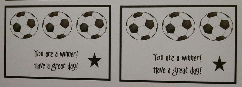 Printable Sports Lunch Box Notes - Etsy