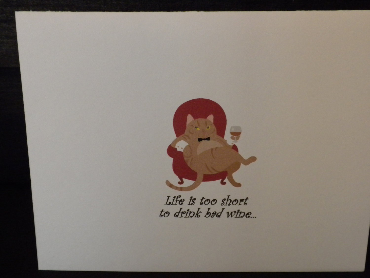 Wine Theme Note Cards - Etsy