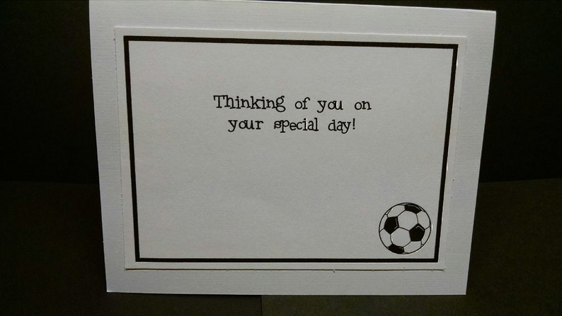 Sports Theme Birthday Cards for Youth - Etsy