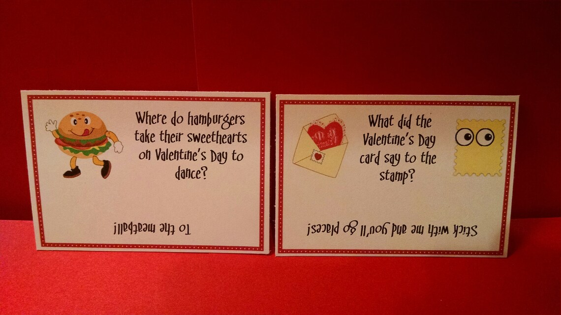 Printable Valentine Lunch Box Jokes - Etsy