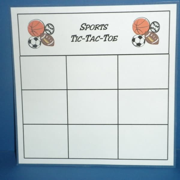 Baseball Tic Tac Toe - Etsy