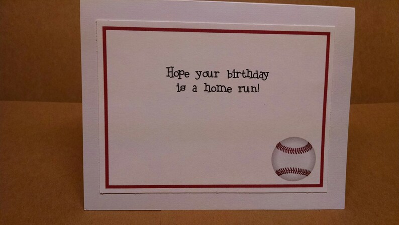 Sports Theme Birthday Cards for Youth - Etsy