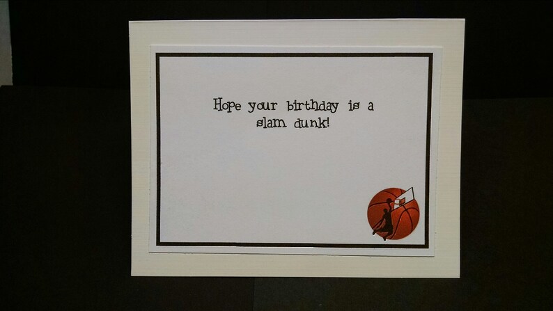 Sports Theme Birthday Cards for Youth - Etsy