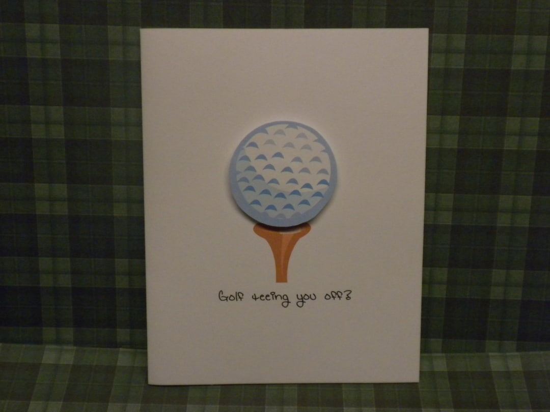 Golf Theme Birthday Cards - Etsy