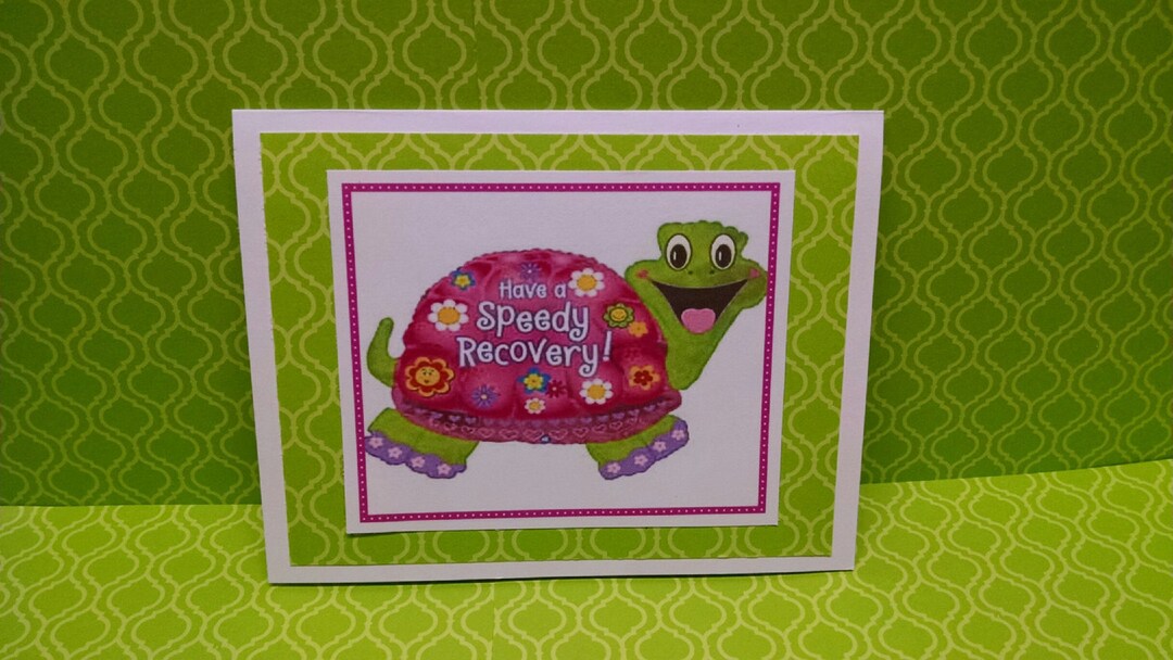 Speedy Recovery Note Cards - Etsy