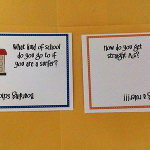 Printable Back to School Lunch Box Jokes - Etsy