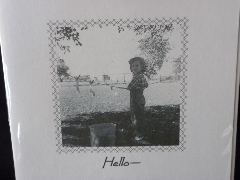 Vintage Hello Greeting Cards - Etsy