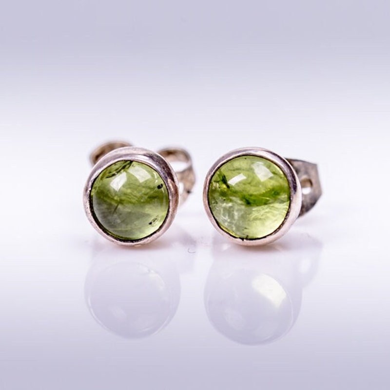 Olivine Earring Stud - Etsy