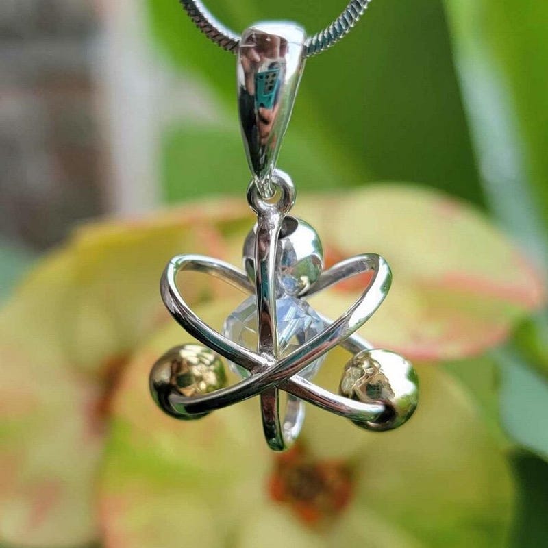 Atom Necklace - Etsy