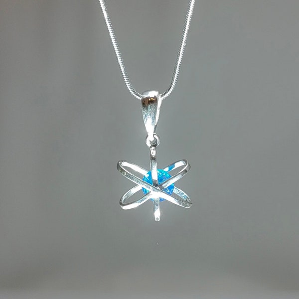 Atom Necklace - Etsy