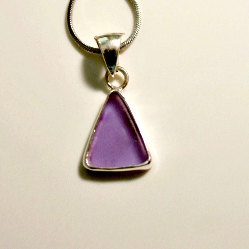 Purple Seaglass - Etsy