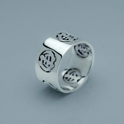 Gye Nyame Ring Adinkra Ring for Men Ghanaian Akan - Etsy