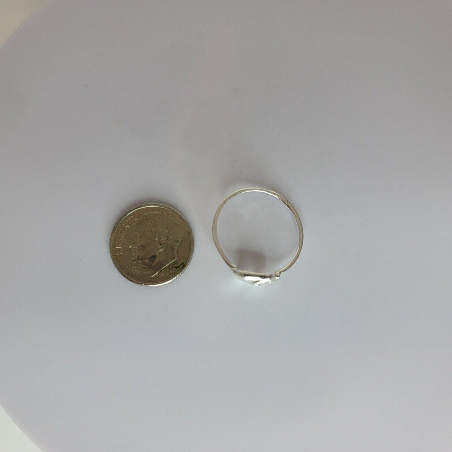 Dainty Elephant Ring, Gift for Good Luck, Minimalist Handmade Jewelry ...