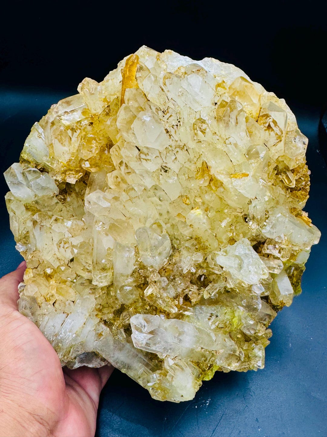 Golden Healer Himalayan Crystal Cluster: Solar Plexus Chakra - Etsy