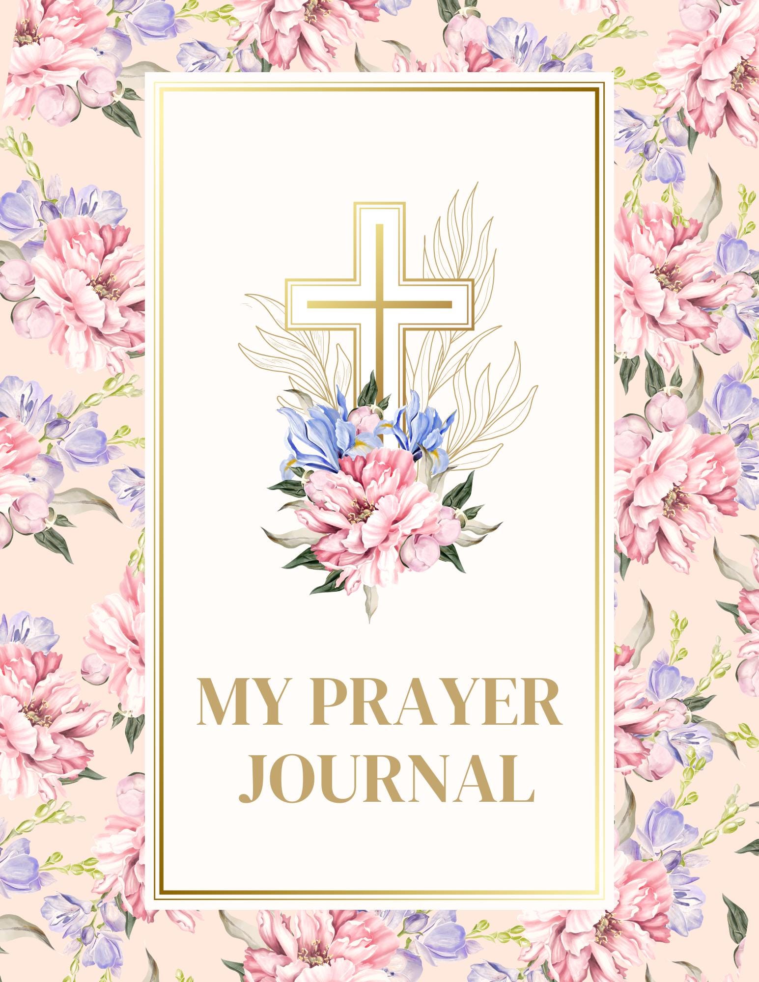Prayer Journal / Bible Study Journal / Bible Journaling / Religious ...
