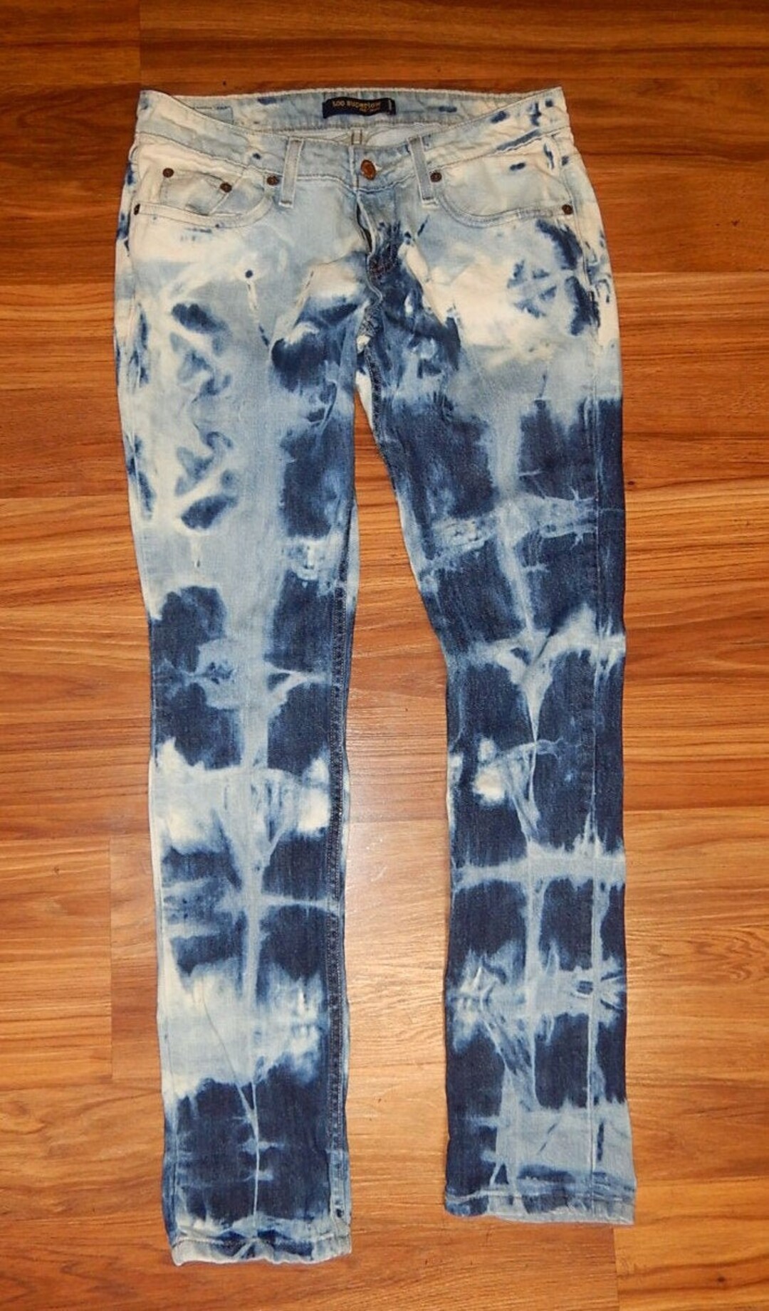 Vintage Levis Tye Dye Jeans Hippie Boho Festival Handmade Woodstock ...