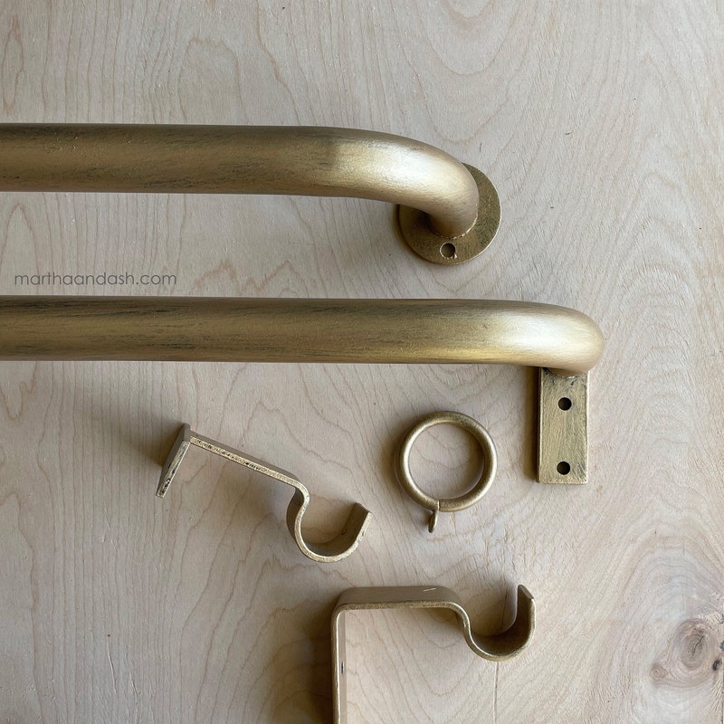 French Return Curtain Rod - Etsy