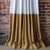 108 Banded Drapery Panel Custom Curtains 28 Color Options - Etsy