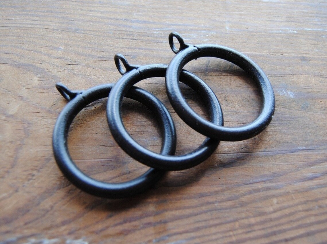 Iron Ring With Eyelet Three Finishes for Use With Drapery - Etsy