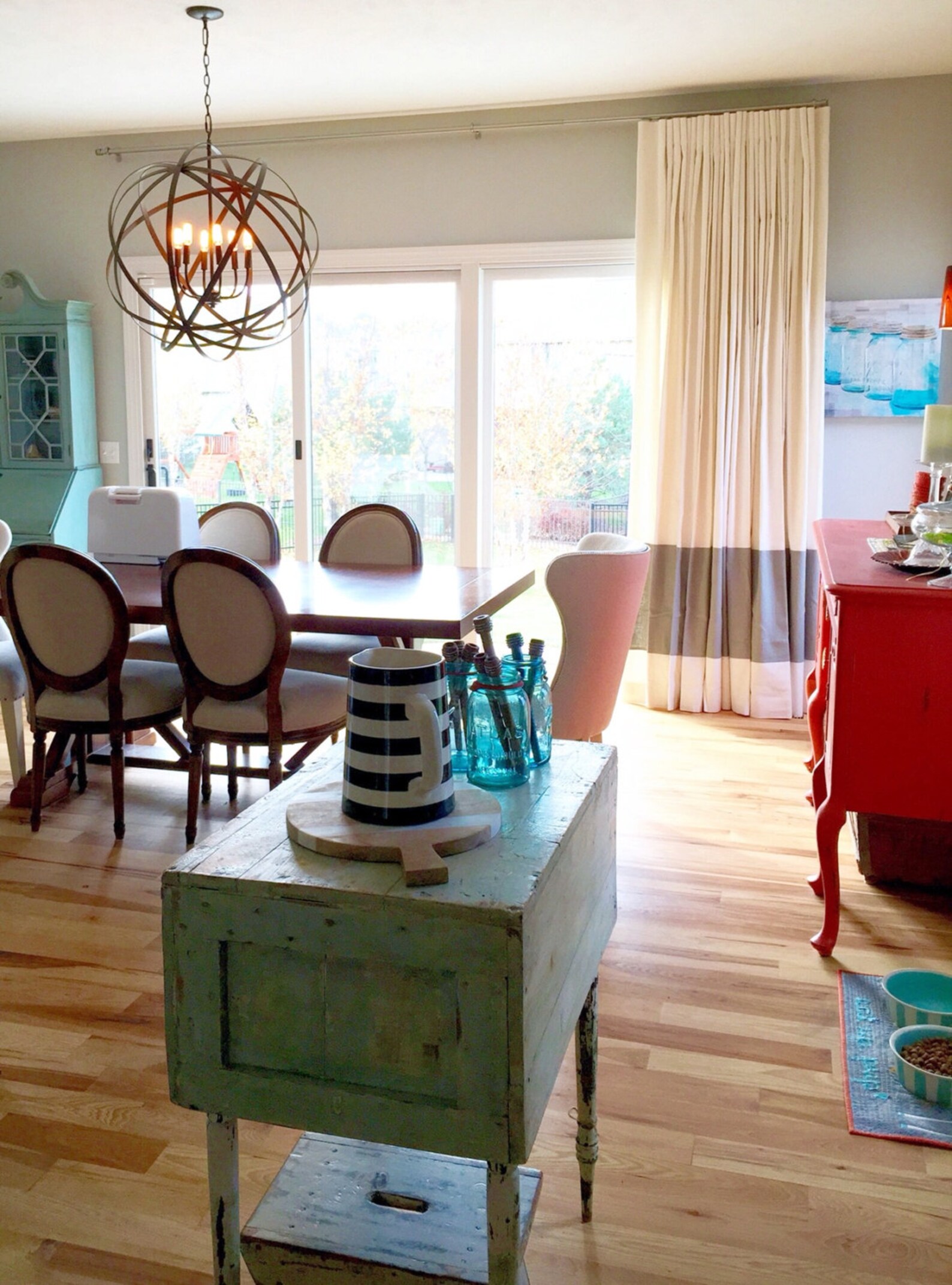 108 Banded Drapery Panel Custom Curtains 28 Color Options - Etsy