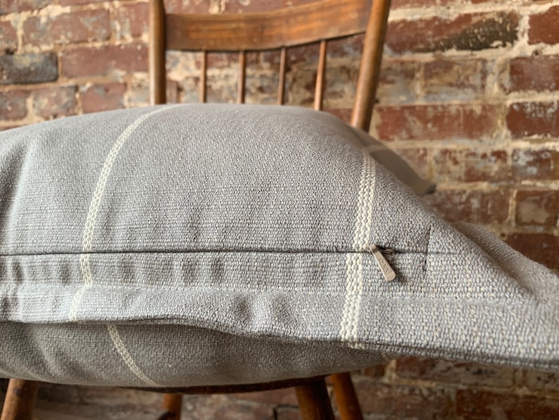Georgetown in Gold / 20" X 20" Stripe Pillow - Etsy