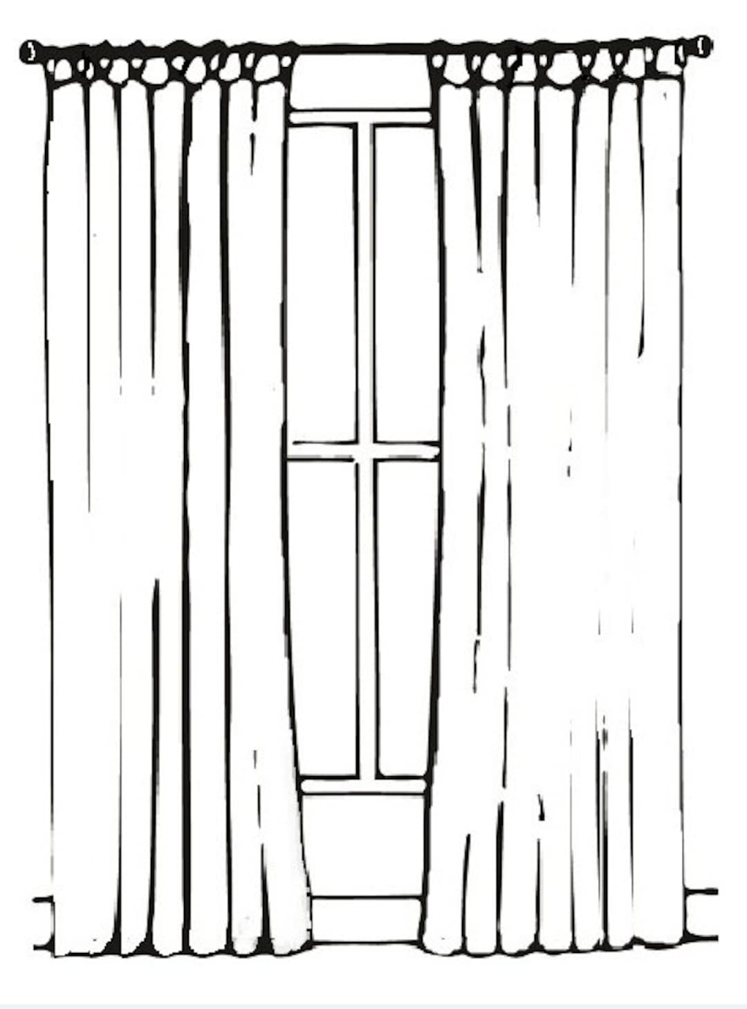 Your Fabric Knife Pleated Custom Made Panels Using Your Fabric Flat ...