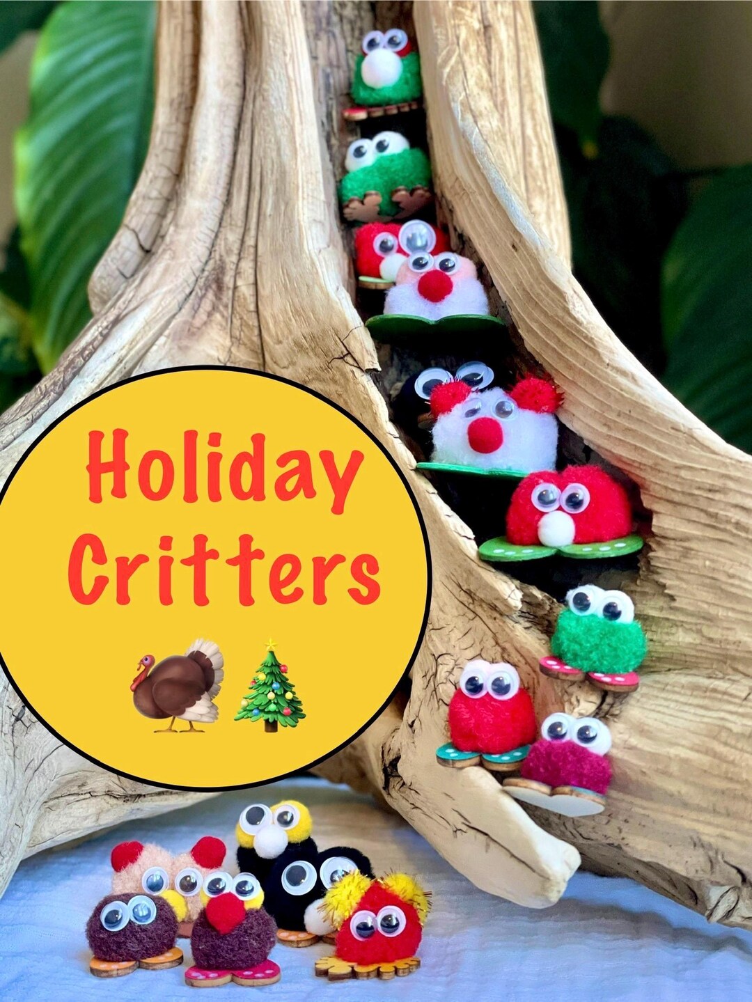 Holiday Quiet Critters for Christmas Thanksgiving Positive Behavior ...