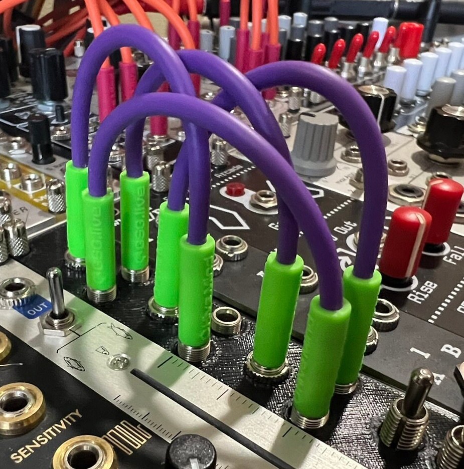 Lil Stingers 10-pack of 3in/6cm Slimline Modular Synthesizer Patch ...