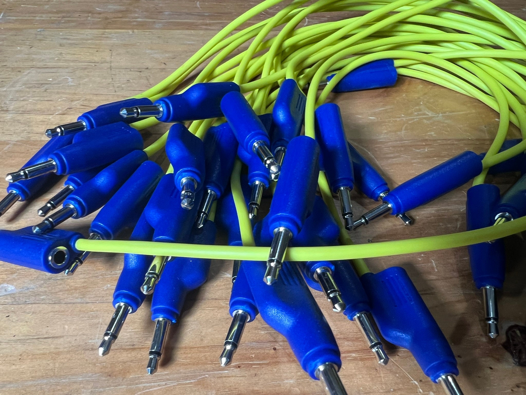 Stacking Stingers Stacking Eurorack Patch Cables Various Lengths and Colors Modular Patching ...