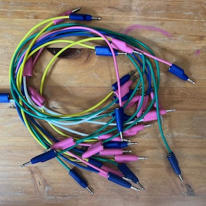 Stacking Stingers Stacking Eurorack Patch Cables - Various Lengths and Colors Modular Patching ...