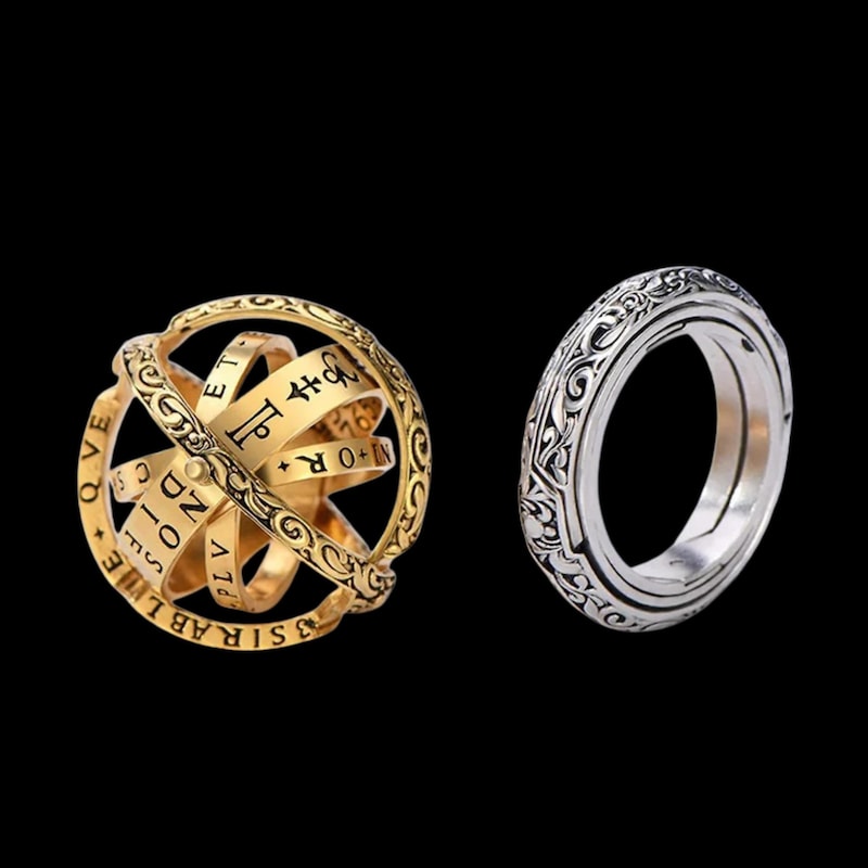 Astronomical Sphere Ring - Etsy