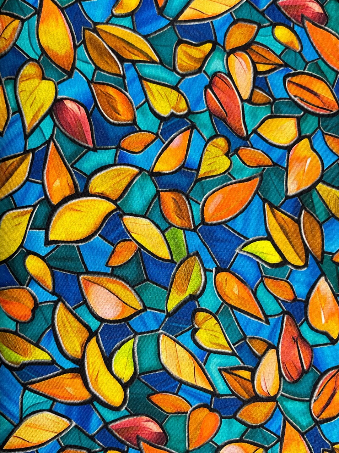 Tree of Life Leaves Fabric by the 1/2 Yard - 260030927B15O - Etsy