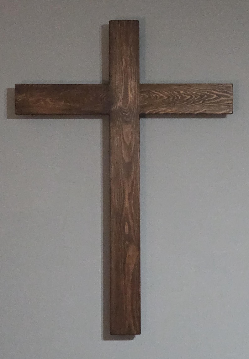 Handcrafted Wooden Backlit Cross With Rechargeable LED Lights - Etsy