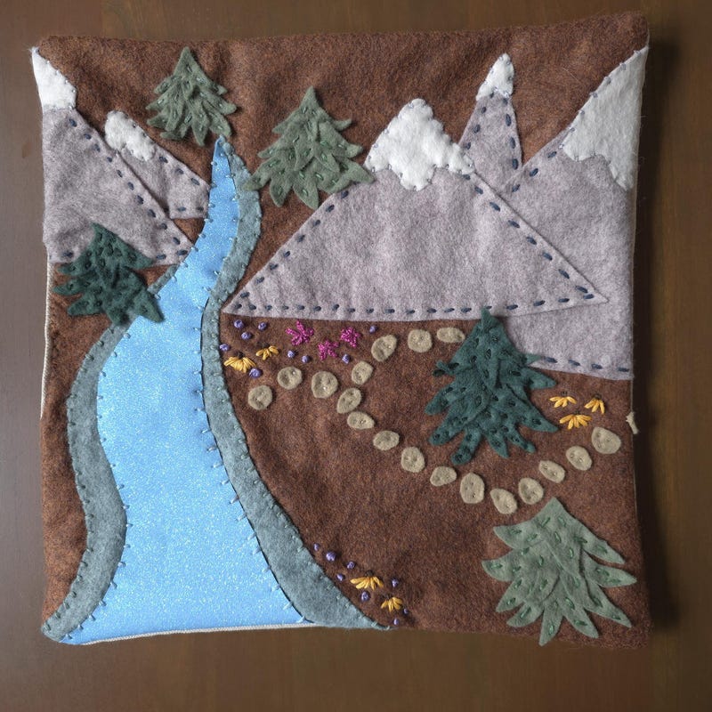 Felt Play Mat - Etsy