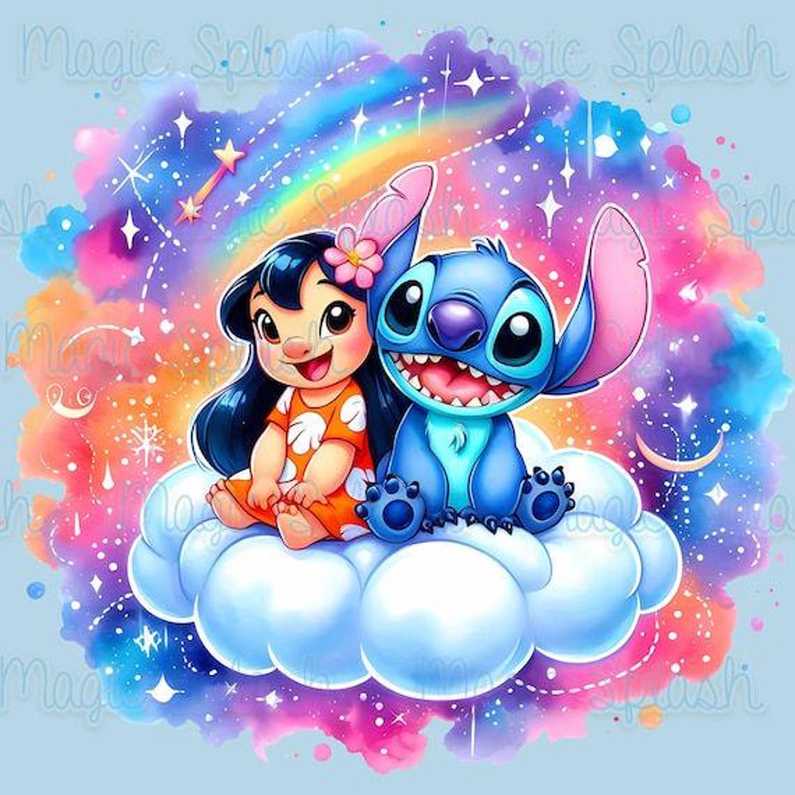 Lilo and Stitch Clip Art, Lilo and Stitch Clipart, Decoration ...