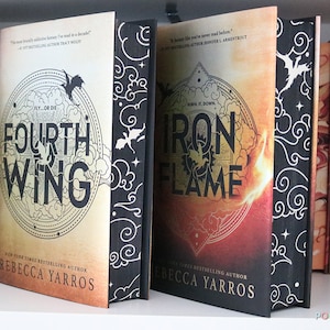 Fourth Wing Digital Book Edge Stencil SVG - Etsy