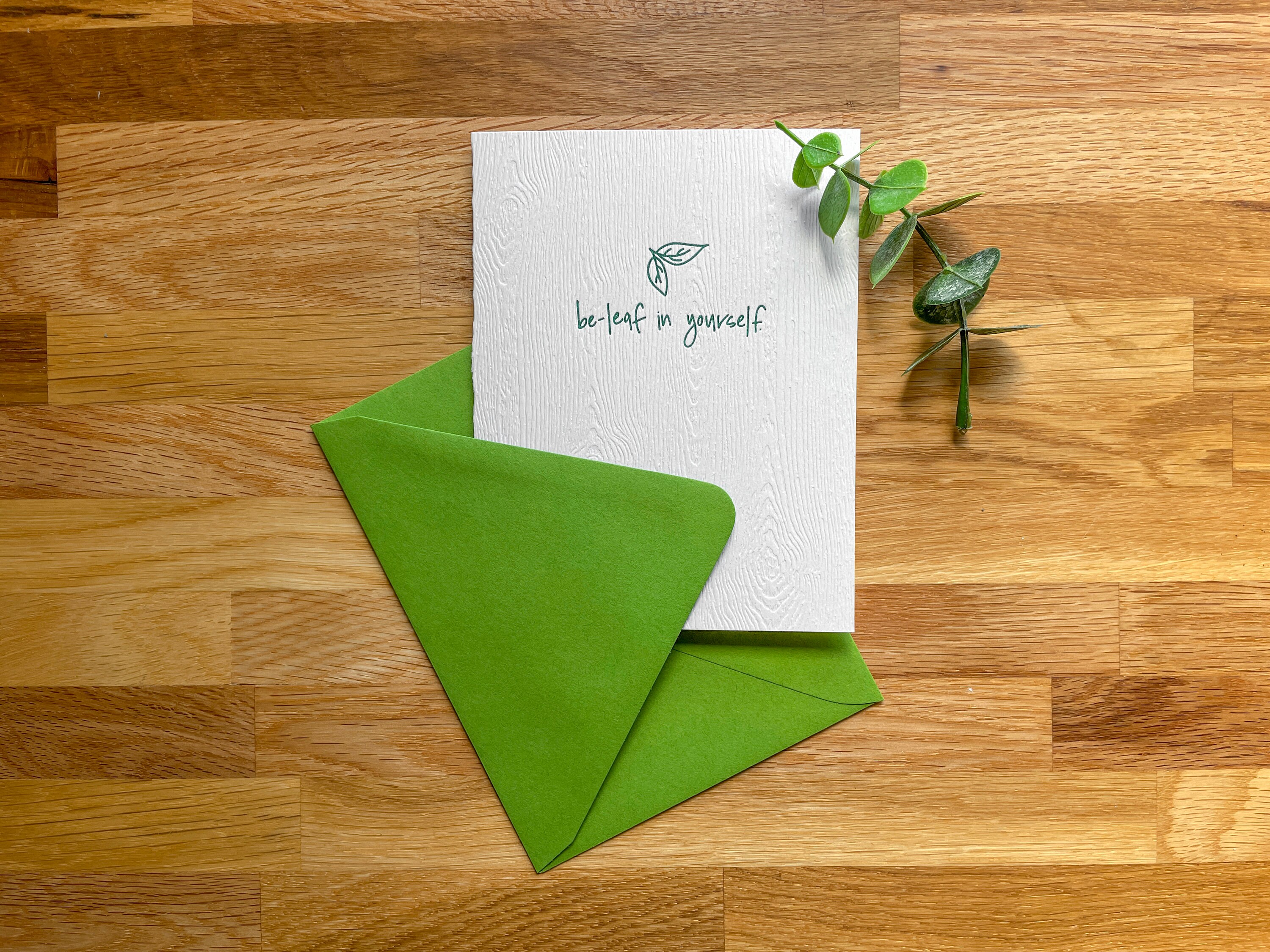 Letterpress Tree Pun Card Set 6 Any Occasion Cards With Minimal Symbol ...