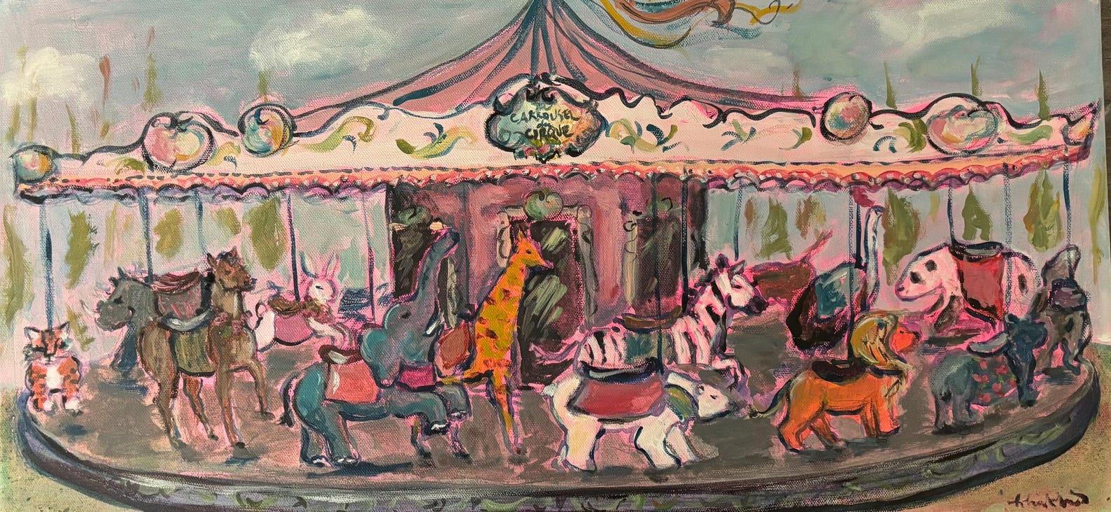 Le Carrousel Du Cirque - Etsy