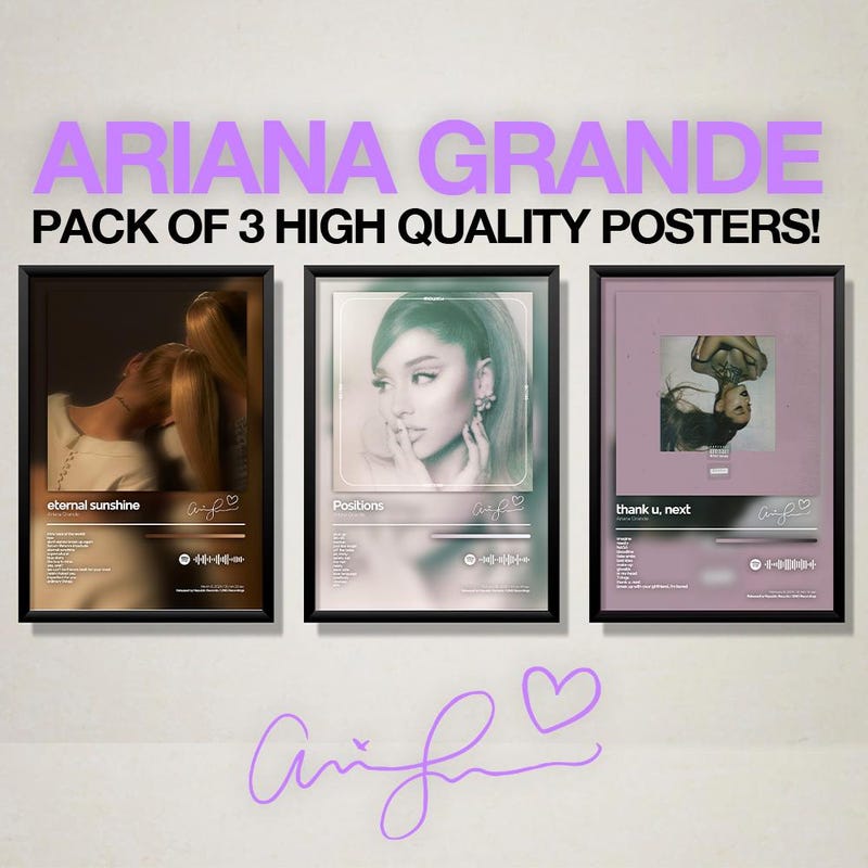 Ariana Grande Poster - Etsy