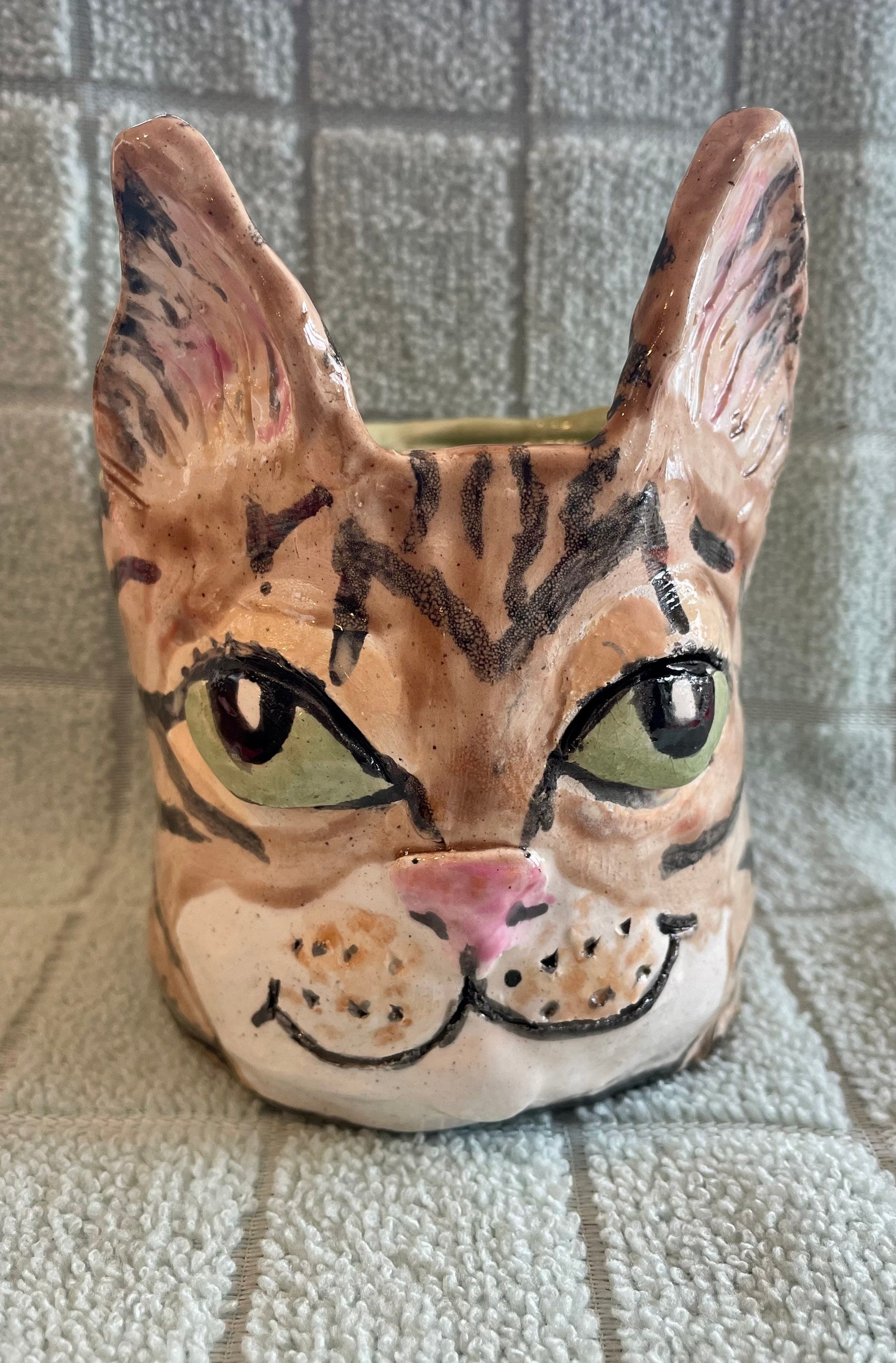 Cat Planter Custom Made to Look Like Your Kitty - Etsy
