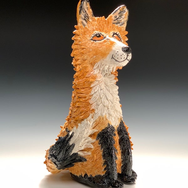 Fox Sculpture - Etsy