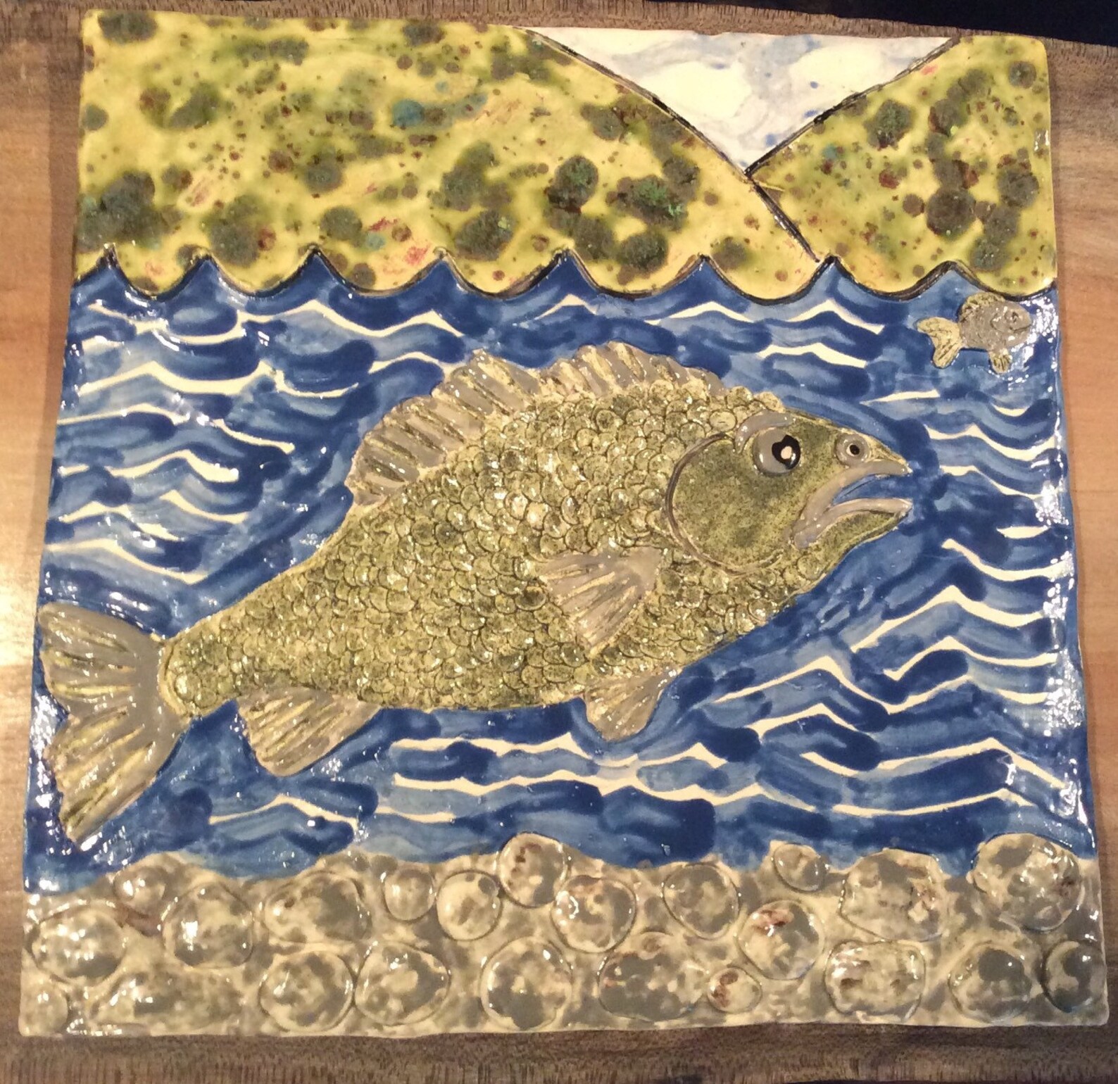 Animal Tiles Handmade in US From a Lump of Clay a Little - Etsy