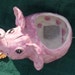 Pink Elephant Tea Pot Handmade in USA From a Lump of Clay Pink Polka ...