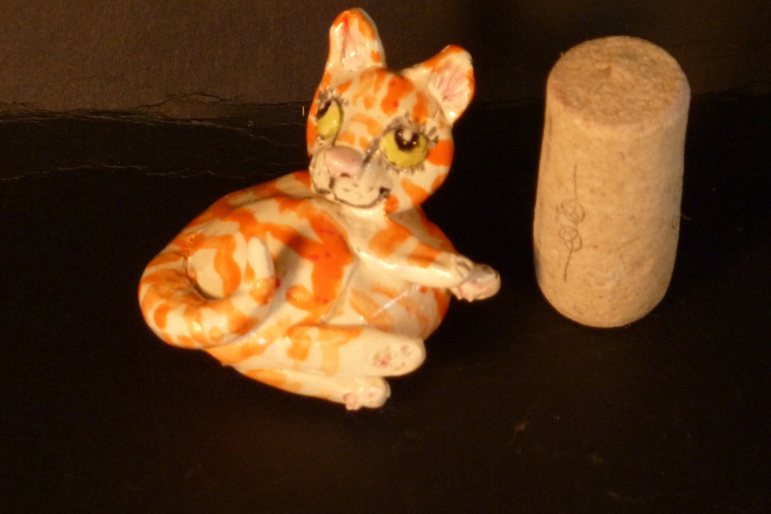 Fat Cat Handmade in USA From a Lump of Clay Totally Unique - Etsy