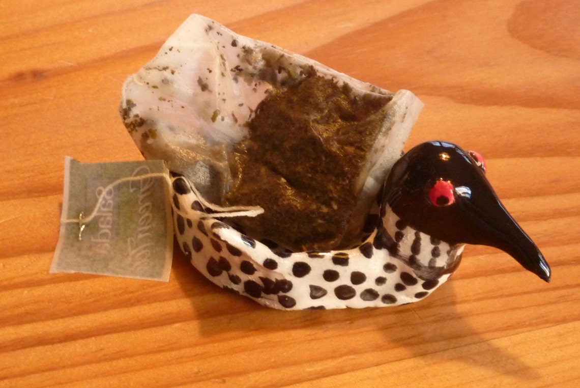 Loontea Bag Holder What to Do With Those Yucky Teabags | Etsy